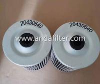 China High Quality Fuel Filter For  20430640 for sale