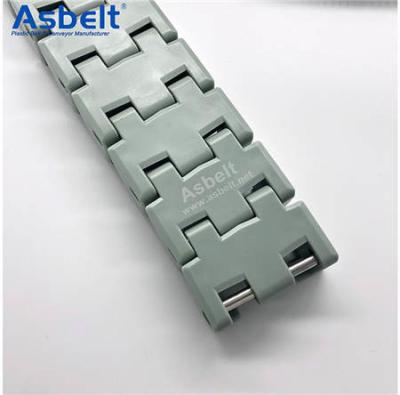 China Ast8827 Tobacco Belt,Flush Grid Belt ,Plastic Flat Top Belt for sale