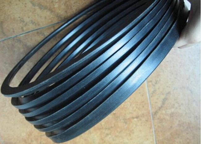 Close-up view of Vee Packing Seal components