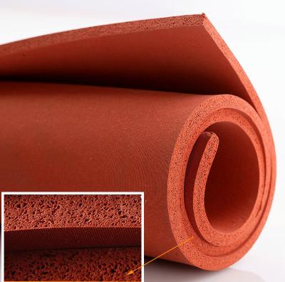 China Closed Cell Silicone Foam Sheet 10-40 Shore A, -60°C to +260°C for sale