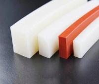 China Red Translucent Food Grade Silicone Profile and Extrusion with Platinum Cured UV Resistance for Industrial Sealing for sale