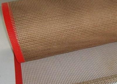 China Waterproof PTFE Mesh Joint For Baking Mat / Food Processing Gridding Cloth for sale
