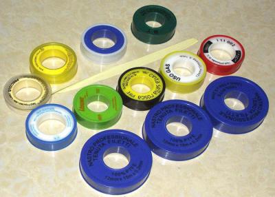 China Anti - corrosion Colorful Unsintered PTFE Gasket Tape , 6 - 50m Length for sale