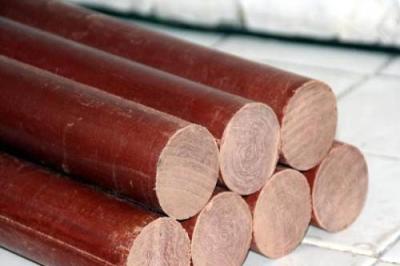 Cina Cotone Rod dell'isolamento della bachelite/densità fenolica di Brown Rod 1.25-1.40g/Cm3 in vendita