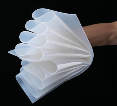 China High Tensile Strength 7mpa 6mm High Temperature Silicone Rubber Sheet Tear Strength 25n/Mm for sale