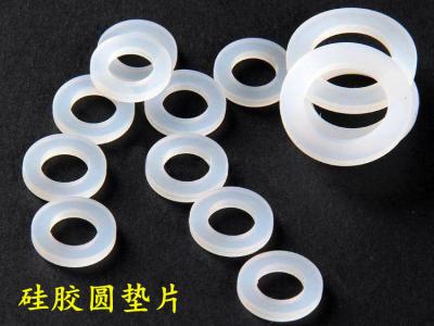 China -60°C To +260°C 10 Bar Heat Resistant Silicone Rubber Washers , Silicone Rubber Gasket Various Colors for sale