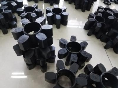China 8 - 55Mpa Tensile Strength Polyurethane Coupling , HRC PU Coupling,Black Color for sale