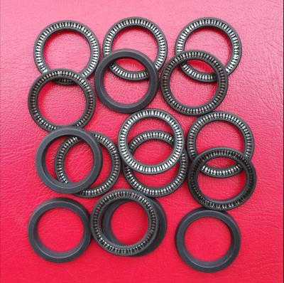 China High Quality , High Tensile Strength PTFE Seal , Silicone Rubber Gaskets Black Color for sale