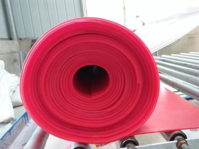 Cina Foglio di gomma di silicone flessibile e resistente per vari usi industriali in vendita