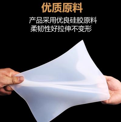 China Hochtemperaturbeständiges transparentes Silikongummi für Dichtungen und Wärmeschutz zu verkaufen