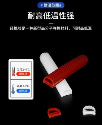 Cina Striscia di silicone per alimenti, profilo di silicone, estrusione di silicone senza odore in vendita