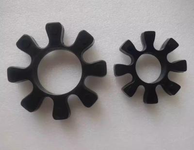 China Customizable Rubber Coupling for Coupling Spider in R82 OD78mm x ID31mm x T18mm in Black Color for sale