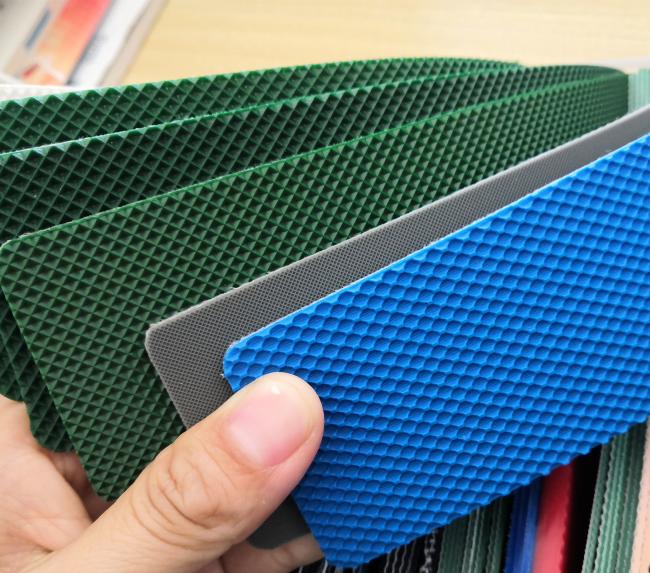 PVC Conveyor Belt in industrial setting