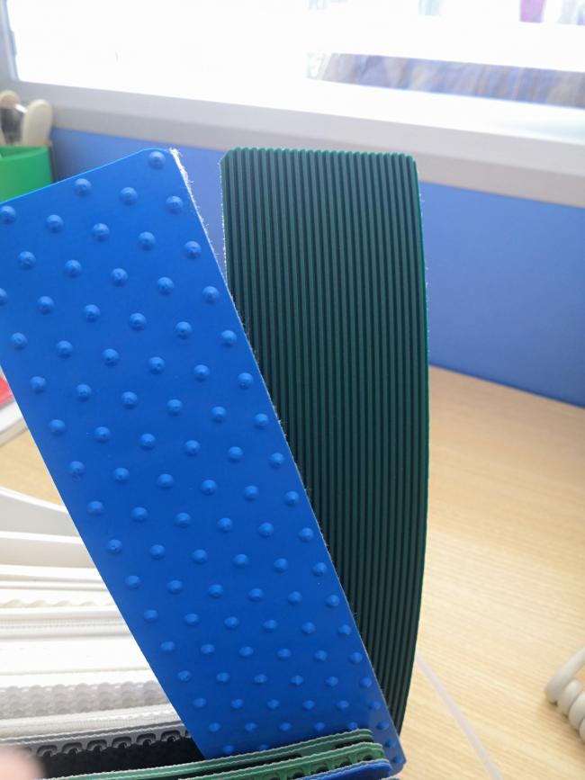 PVC Conveyor Belt in operation