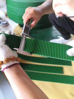 China OEM Customized White Plastic Conveyor Belt for Material Handling for sale