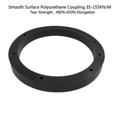 China Smooth Surface Polyurethane Coupling with Rubber 70Shore A and Polyurethane 90Shore A for High Tensile Strength for sale