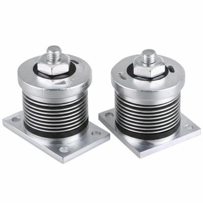 China Galvanized Metal Rubber Shock Mounts with Tensile Strength 8-12Mpa and Hardness 40-60 Shore A for Industrial Vibration Damping for sale