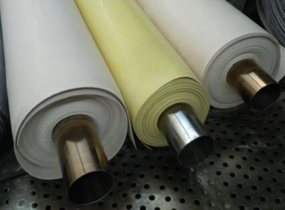 China High Temperature Rubber Sheet with 1PLY Glassfiber Or Aramid Fabric Reinforce for Industrial Use with Tensile Strength 5-9MPa and Temperature Range -60°C~+320°C for sale