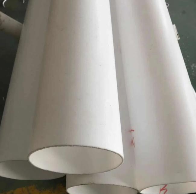 PTFE tubing sample demonstrating flexibility