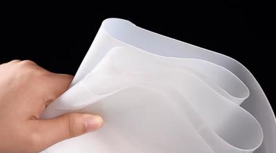 China Elongation 300 to 720 Percent Silicone Rubber Sheet 3-4mm Thickness for sale