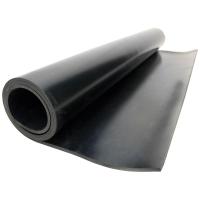 China Round Button Diamond Top SBR Industrial Rubber Sheet with Impression Fabric Bottom and 70 Shore A Hardness for sale