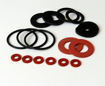 Cina Commestibile la rondella traslucida e bianca del silicone, guarnizione del silicone, guarnizione del silicone, anello del silicone in vendita