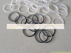 柔軟性 Ptfe O リング ゴム O リング カーボンファイバー リング 耐磨性