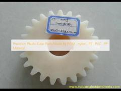 Parti di plastica fatte da POM, nylon, PE, PVC, pp dell'ingranaggio di Presicion materiali