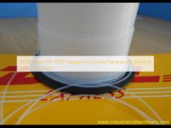 100% Virgin PFA PTFE Tubing with 55 Shore D Hardness and Food Grade Certification for Industrial Use