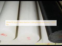 PE bianco Rod di plastica di nylon per i taglieri ed i carri armati/HDPE Antivari