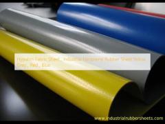 Strato del tessuto di Hypalon, giallo industriale dello strato del neoprene, Grey, rosso, blu