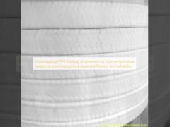 Good sealing PTFE Packing engineered for high temperature resistance ensuring optimal sealing efficiency and reliability