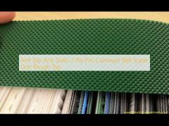 Anti Slip Anti Static 2 Ply Pvc Conveyor Belt Super Grip Rough Top