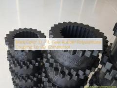 Black Color 3J - 11J Gear Rubber Polyurethane Coupling For Air Compressor