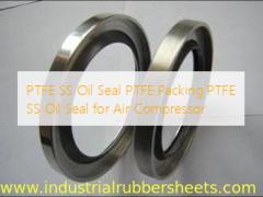 PTFE SS Oil Seal PTFE Packing PTFE SS Oil Seal for Air Compressor