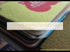 Colorful 100% Virgin PVC Coil Sheet / Thermal Insulation PVC Curtain