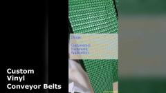 Custom Vinyl Conveyor Belt Solutions