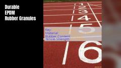 EPDM Rubber Granules UV Resistant High Density