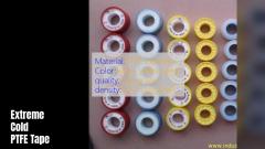 PTFE Tape Chemical Industry Cold Resistance Yellow