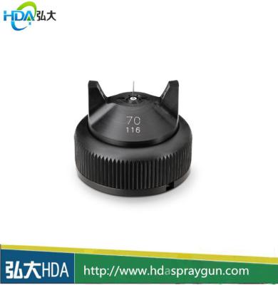 China HDA-70 electrostatic  paint spray gun nozzle paint spray gun spare parts for sale