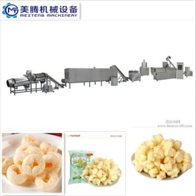 China Puff Corn Snack Production Line Puffed core filling food machine Food snack extruder machine for sale