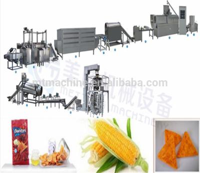 China Full automatic Corn Doritos Tortilla Chips/Doritos Triangle corn chips Snack Food manufacturing plant/machinery for sale
