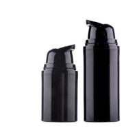 China Empty Black PP Airless Pump Bottles  15ml 30ml 50ml For Lotion for sale