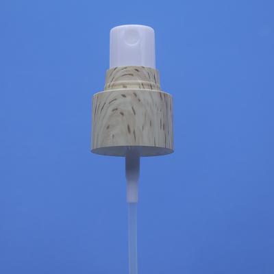 China Eco-Friendly Plastic Wooden Fine Mist Sprayer 24/410 For Bottle for sale