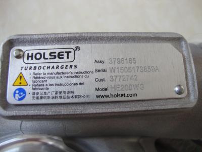 Cina Corredo preciso genuino 3772742 3796165 della sovralimentazione del camion dei pezzi di ricambio HE200WG HE211W del motore diesel ISF3.8 in vendita