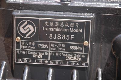 Cina Assemblea veloce del cambio della trasmissione 8JS85F per il veicolo leggero medio in vendita