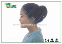China Non Stimulating Nylon Disposable Bouffant Caps for sale