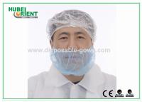 China Single Elastic Nonwoven Earloop Disposable Beard Cover for sale