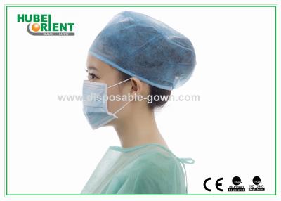 Cina Maschere mediche usa e getta non sterili, bianche, blu o verdi, per ospedali e cliniche dentali in vendita