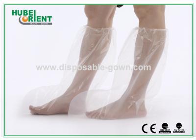 China Factory Transparent PE Plastic Boot Cover Disposable Lightweight Waterproof for sale
